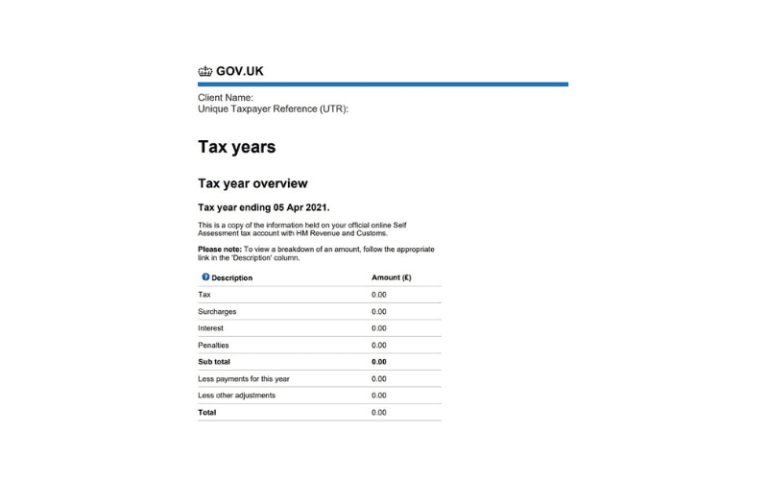 How to Get Your Tax Calculations & Tax Year Overviews | Kerr & Watson