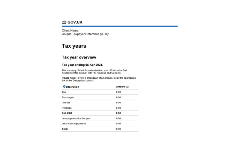 How to Get Your Tax Calculations & Tax Year Overviews | Kerr & Watson